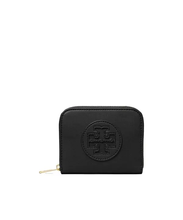 Tory Burch Small Ella Bio Zip Wallet - Black