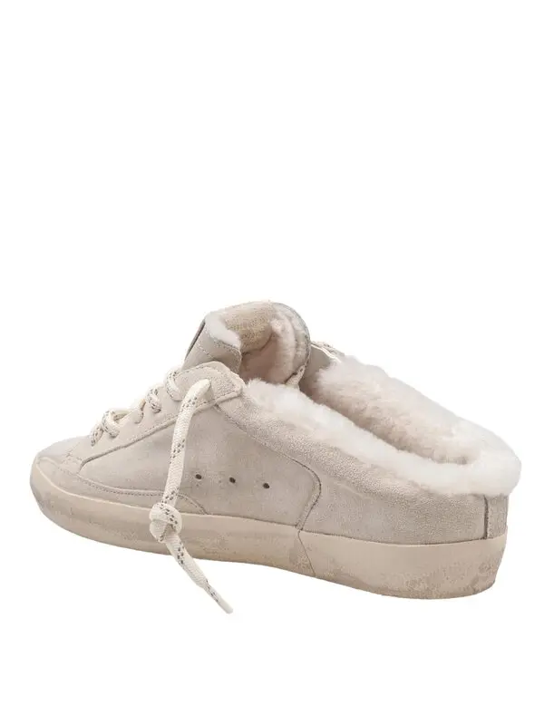 GOLDEN GOOSE Super Star Lace-up Sabots