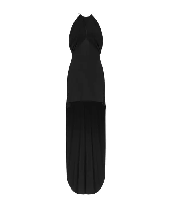 Philosophy Di Lorenzo Serafini Halterneck Draped Asymmetrical Dress