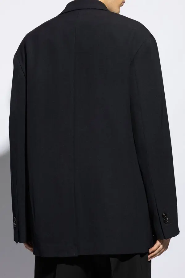 Bottega Veneta Double Breasted Tailored Blazer - Black