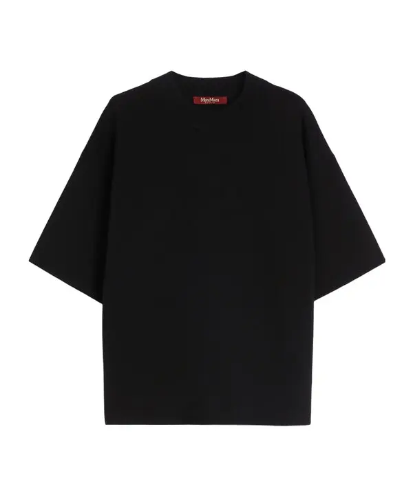 Max Mara Amici Short-sleeved Knitted Jumper