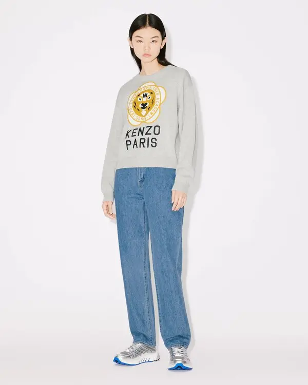 Kenzo Tiger Academy Embroidered Wool Blend Jumper