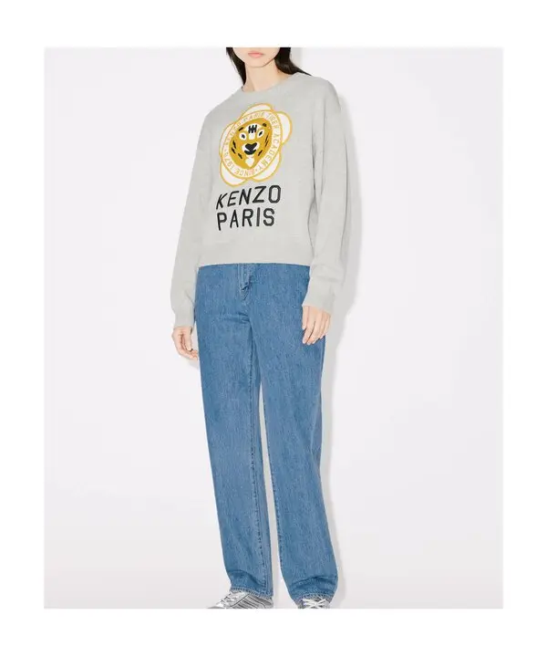 Kenzo Tiger Academy Embroidered Wool Blend Jumper