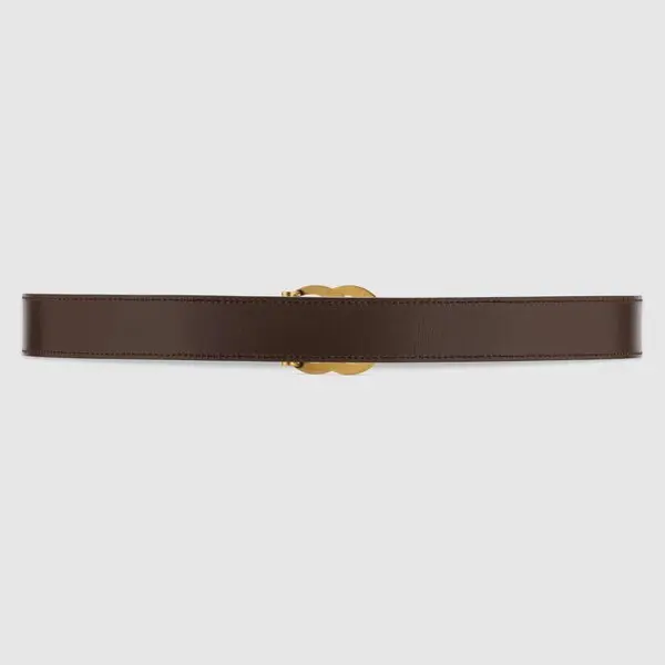 Gucci Reversible Double G Buckle Belt