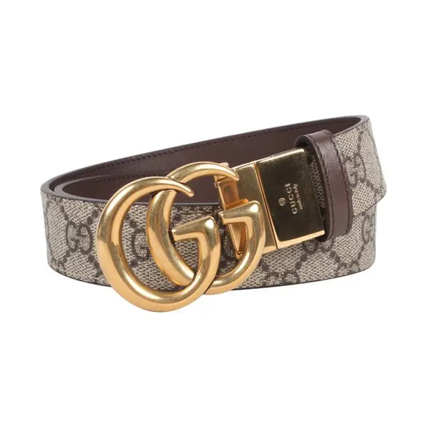 Gucci Reversible Double G Buckle Belt