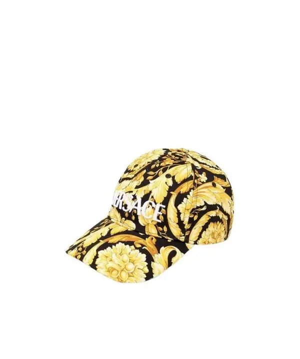 Versace Baroccoflage Print Baseball Cap - Multicolor