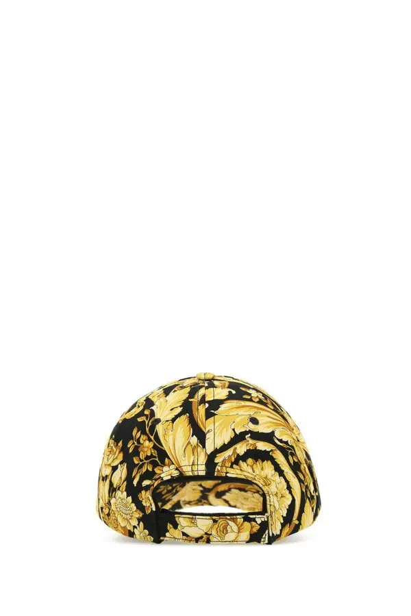 Versace Baroccoflage Print Baseball Cap