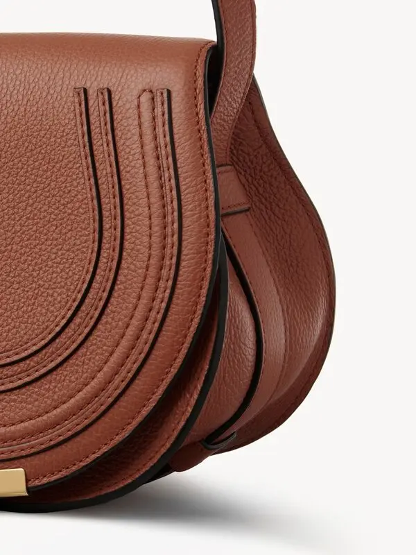 Chloé Small Marcie Cross Body Bag - Tan