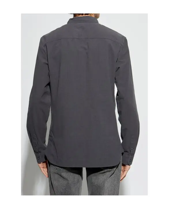 ALLSAINTS Tailored Button-up Shirt - Grey