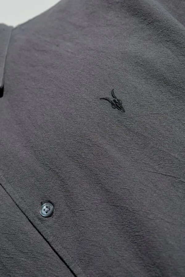 ALLSAINTS Tailored Button-up Shirt - Grey