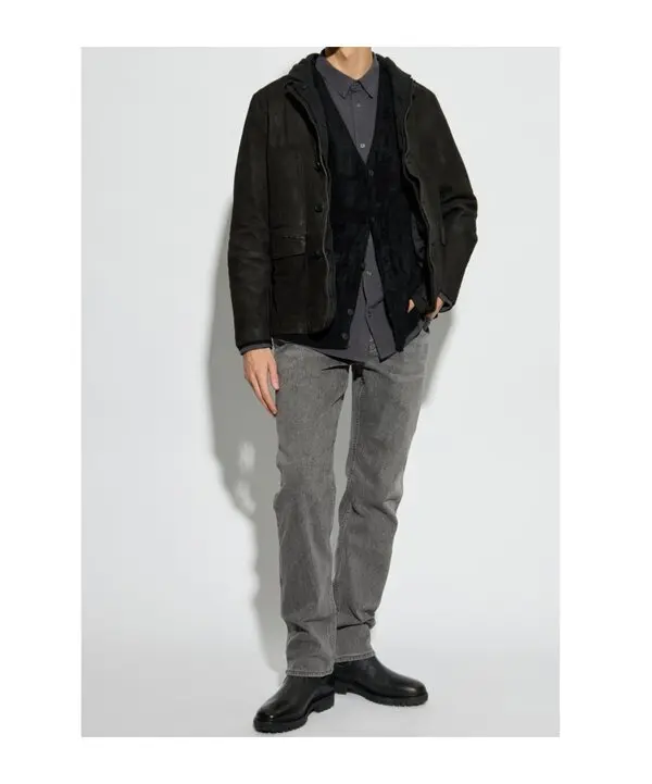 ALLSAINTS Tailored Button-up Shirt - Grey