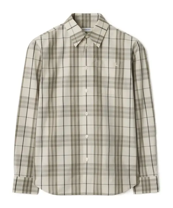 Burberry Classic Check Button-up Top