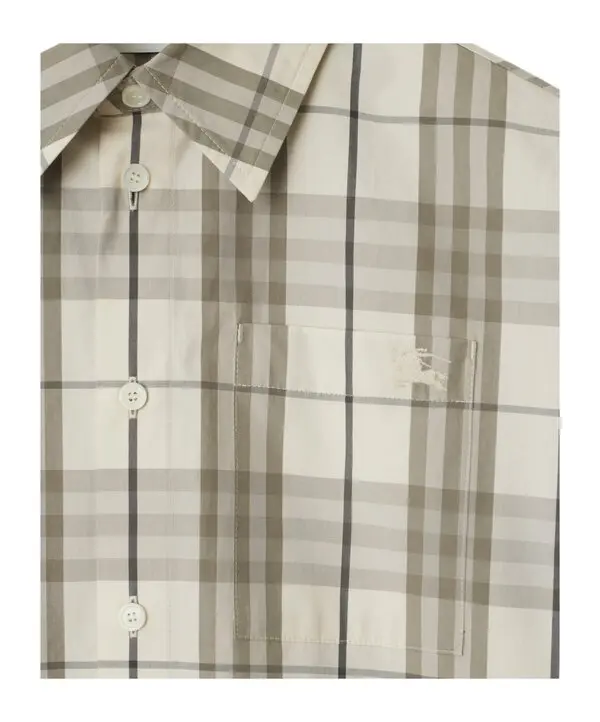 Burberry Classic Check Button-up Top