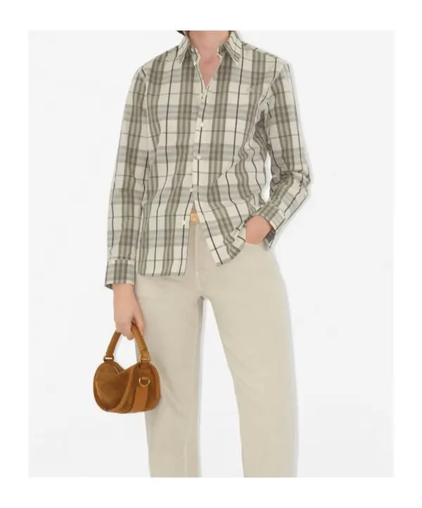 Burberry Classic Check Button-up Top