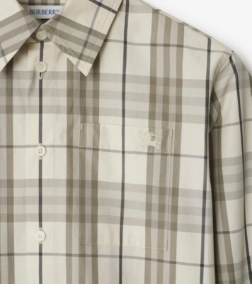 Burberry Classic Check Button-up Top