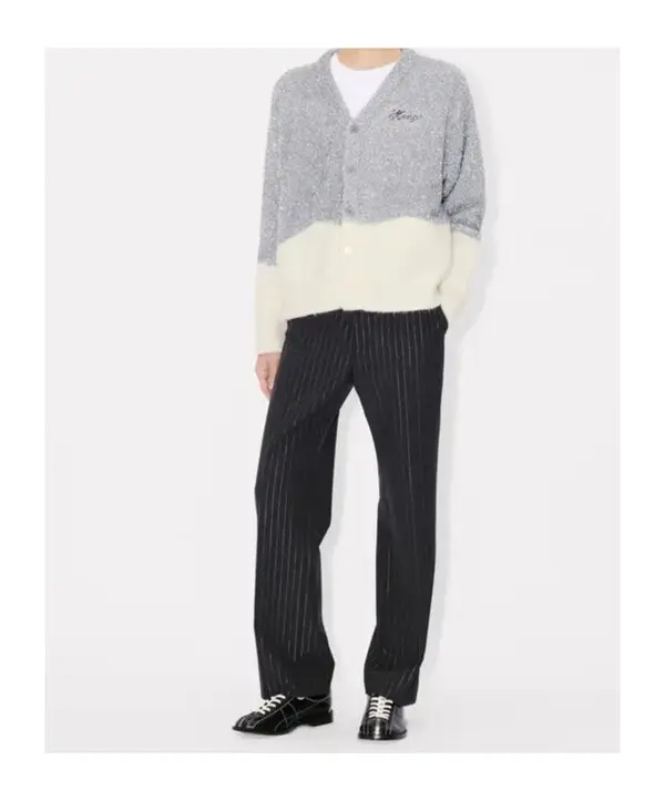 Kenzo Winter Holidays' Tinsel Cardigan In Mixed Wool