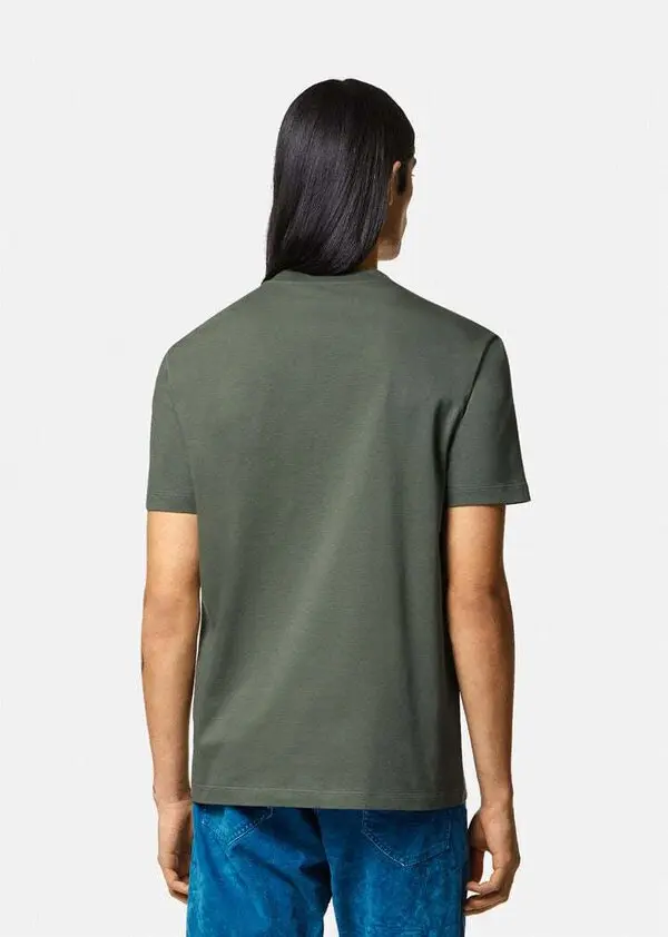 Versace Logo Printed Crewneck T-shirt