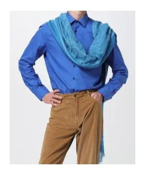 Etro Paisley Cashmere-blend Scarf - Light Blue
