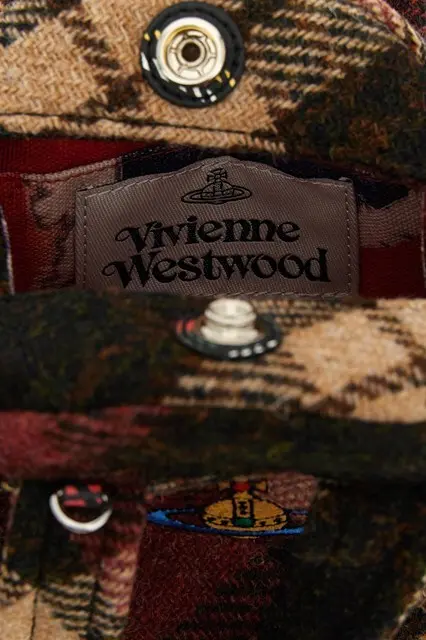 VIVIENNE WESTWOOD Logo Embroidered Mini Handbag