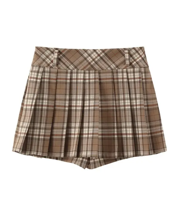 Marissa Chiara Plaid Mini Skirt