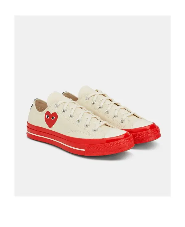 Play Comme Des Garcon Tie Casual Sports Sneakers
