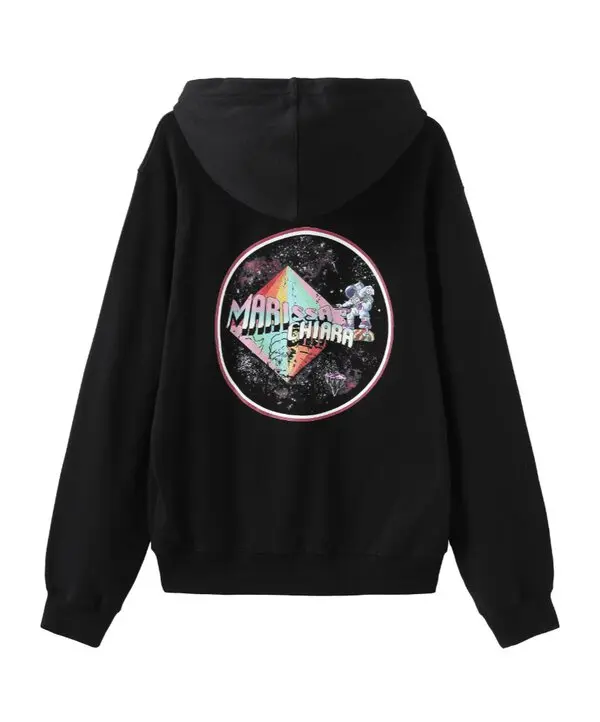 Marissa Chiara Long-sleeved Hooded Sweatshirt