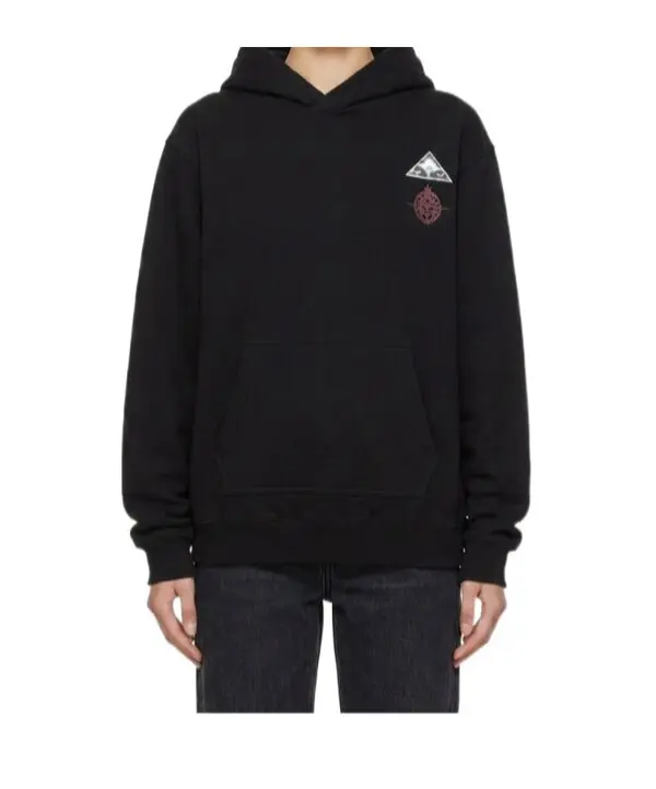 Marissa Chiara Long-sleeved Hooded Sweatshirt