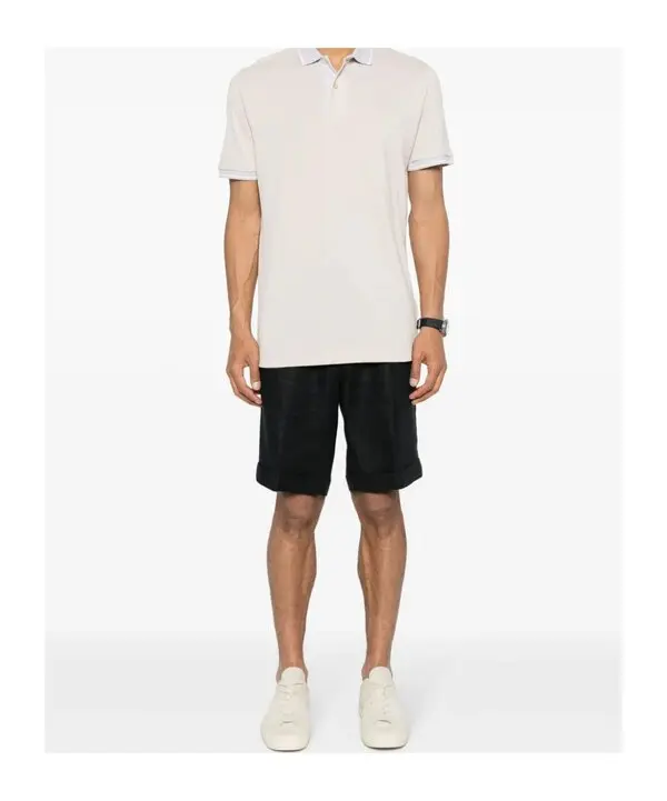 Peserico Rolled Hem Shorts
