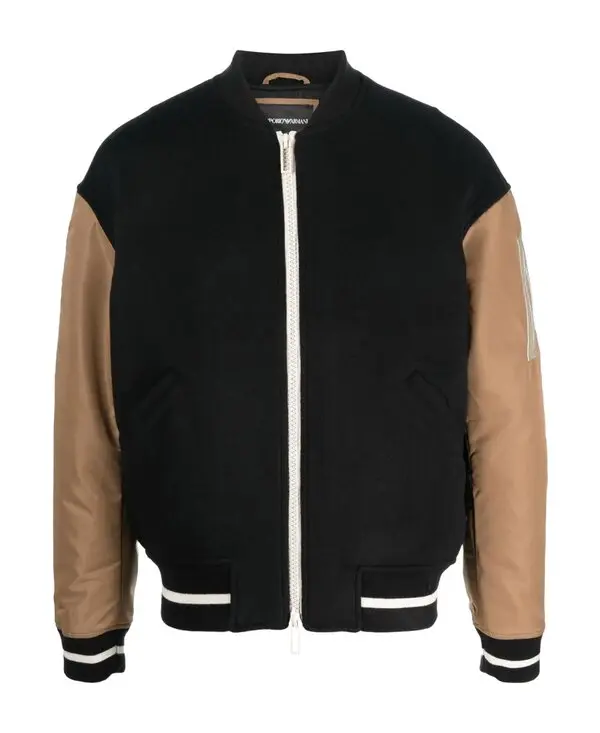 Emporio Armani Logo Baseball Jacket