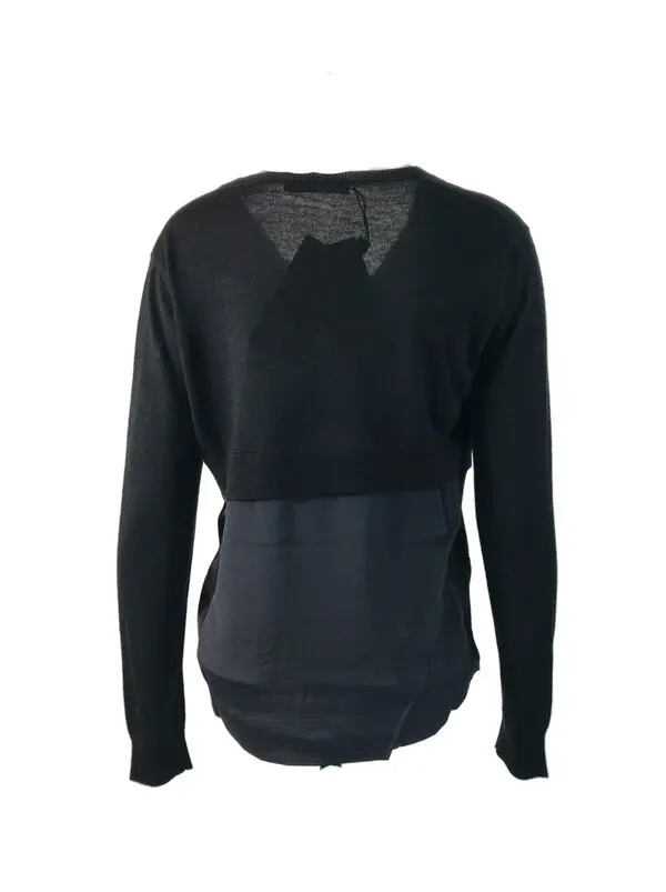 Max Mara Long Sleeve V-neck Sweater