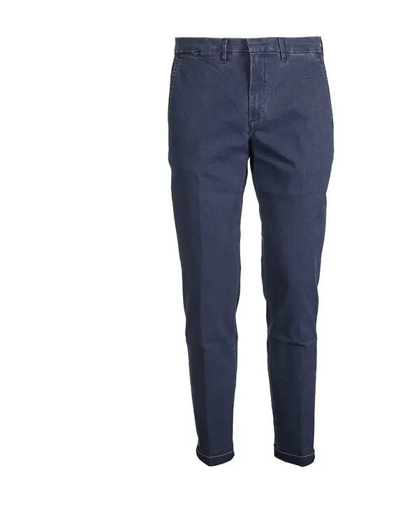 FAY Tailored Trousers - Blue