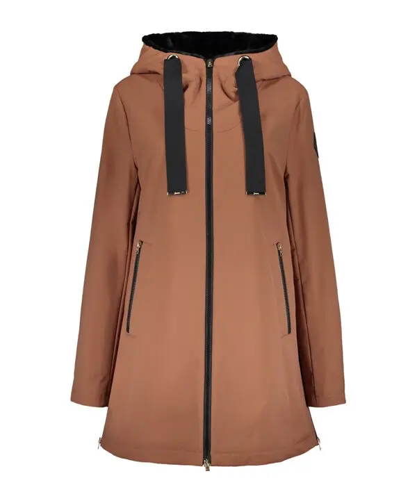 Herno Hooded Zip-up Coat