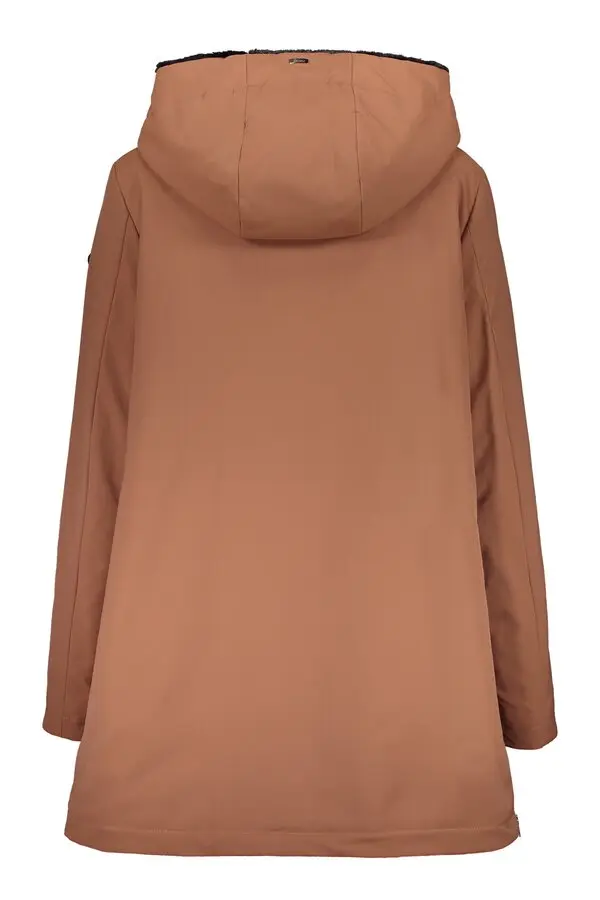Herno Hooded Zip-up Coat