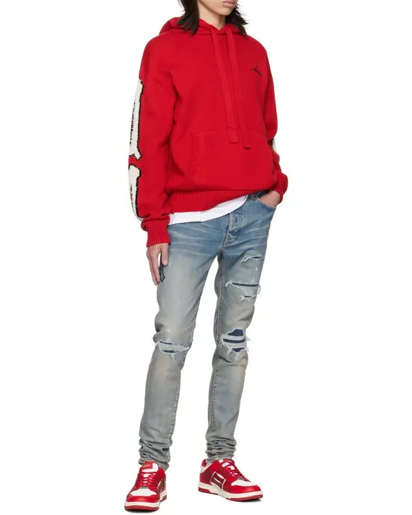 Amiri Logo Printed Crewneck T-shirt