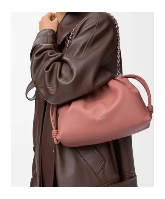Loewe Medium Flamenco Bag - Face Red