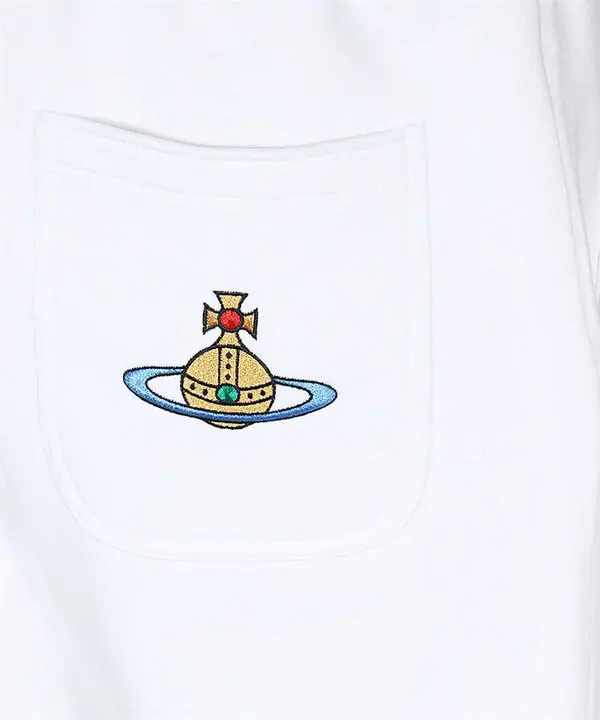 VIVIENNE WESTWOOD Orb Embroidered Drawstring Track Pants