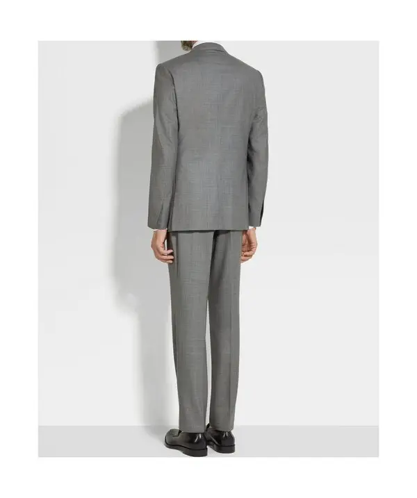 Zegna Single-breasted Centoventimila Suit - Grey