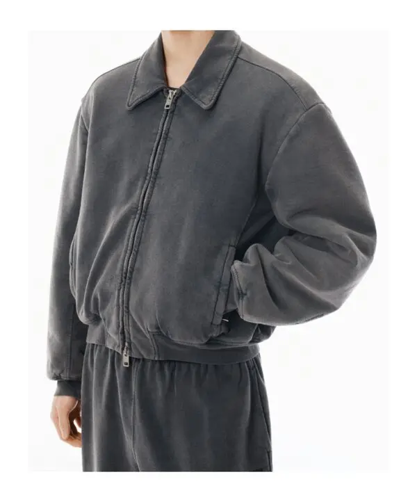 Alexander Wang Oversized Zip-up Moto Jacket