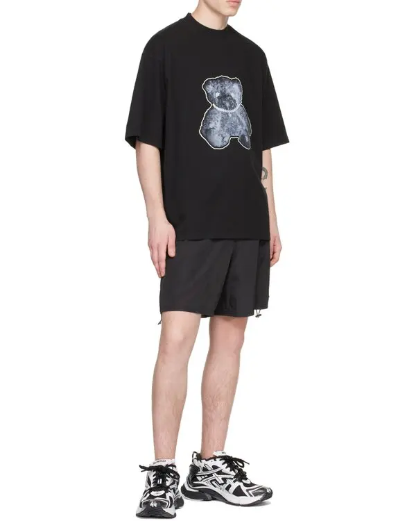 We11Done Teddy Bear-print Cotton T-shirt