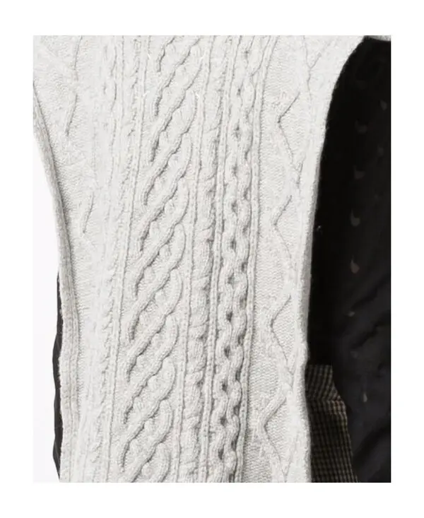 MAISON MARGIELA Cable-knitted Vest