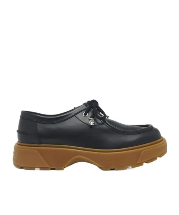 Alexander McQueen Rover Lace-up Shoes With Skull Charm