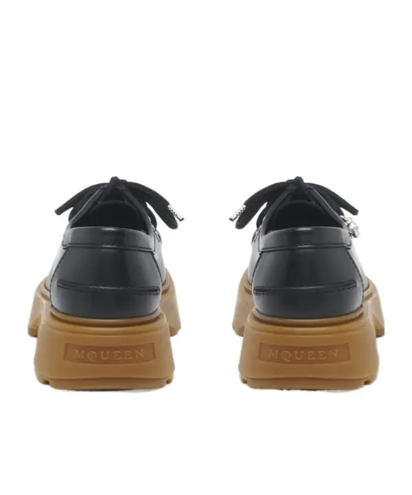 Alexander McQueen Rover Lace-up Shoes With Skull Charm