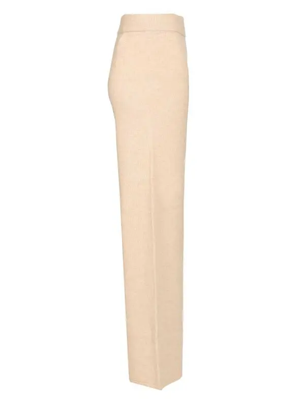 Max Mara Mortiz Knitted Wide-leg Trousers