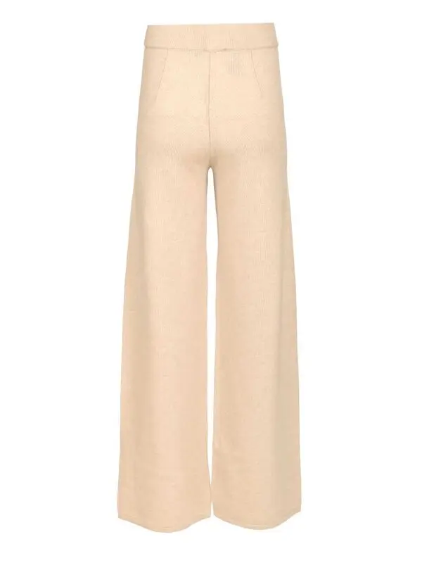 Max Mara Mortiz Knitted Wide-leg Trousers