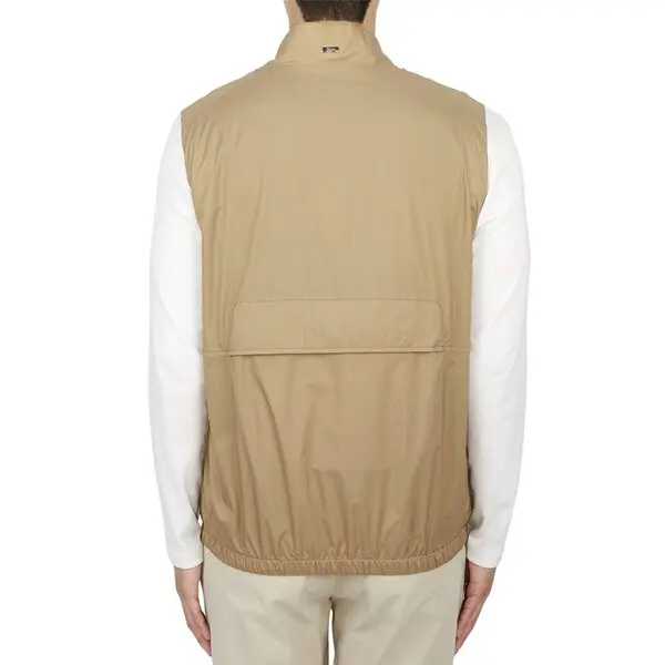 Herno Stand Collar Zippered Vest