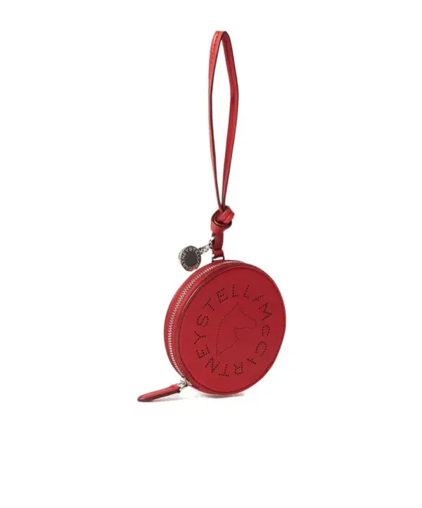 Stella McCartney Perforated Round Keyring