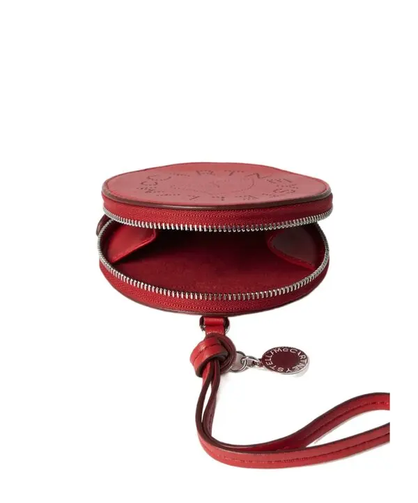 Stella McCartney Perforated Round Keyring
