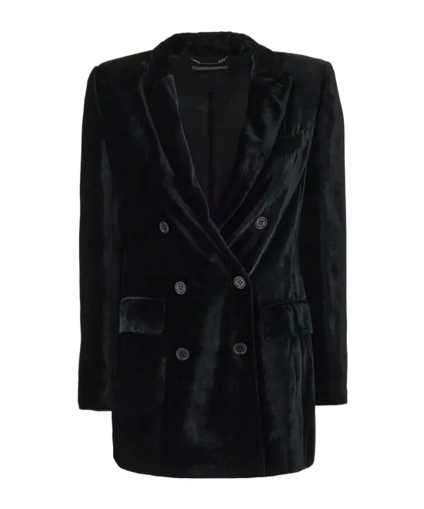 Alberta Ferretti Double-breasted Suit Coat