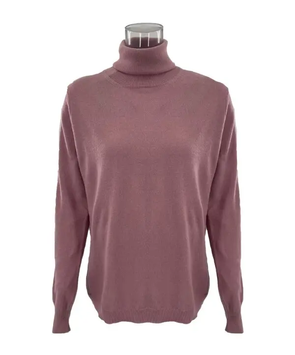 Max Mara Long-sleeved High Neck Sweater