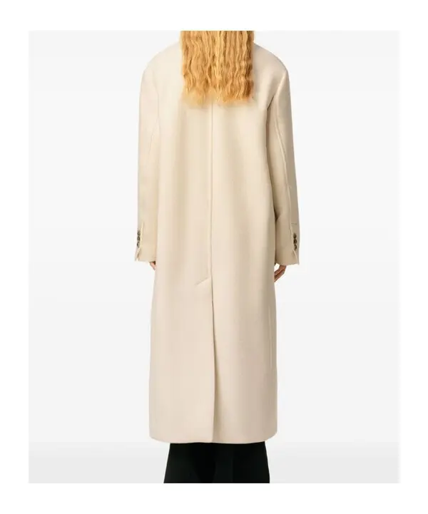 Ami Double Breasted Long Coat